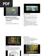 Intro Biomimicry Matching Game Answer Key | PDF | Nature
