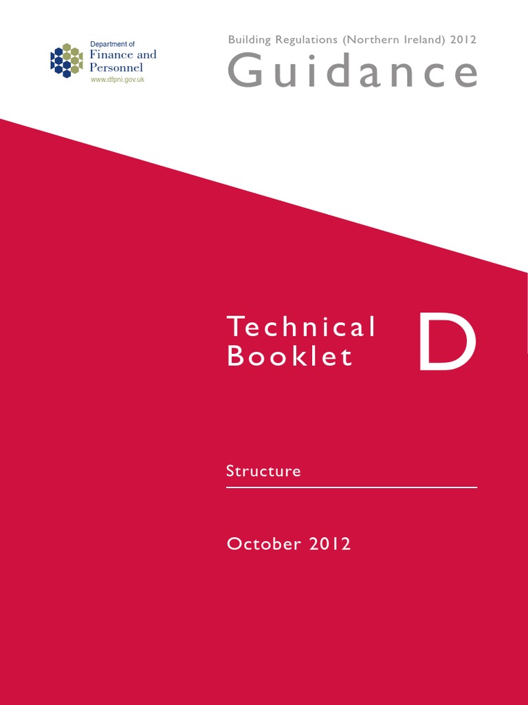 Technical Booklet D2012 | PDF | Wall | Regulatory Compliance