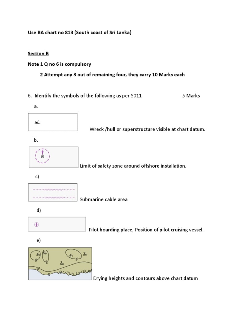 Use BA chart no 813 (South coast of Sri Lanka | PDF | Compass | Navigation