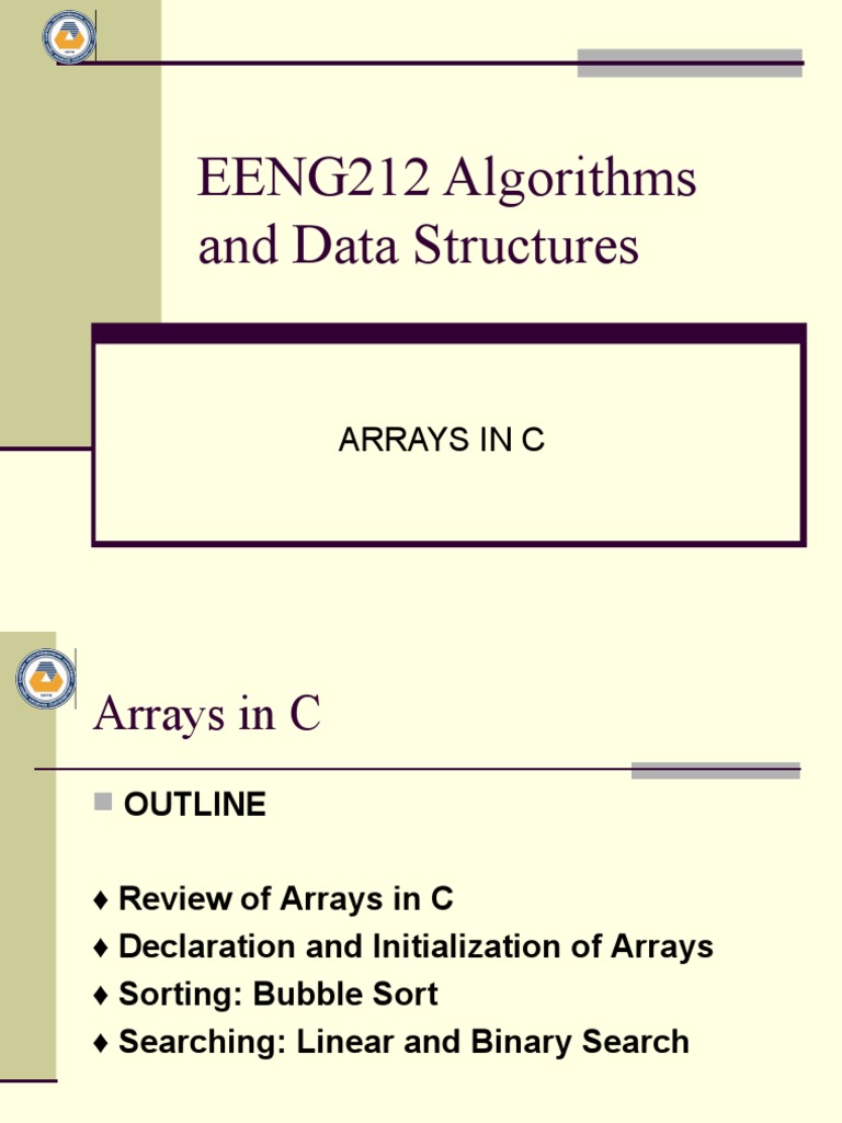 Arrays in C | PDF