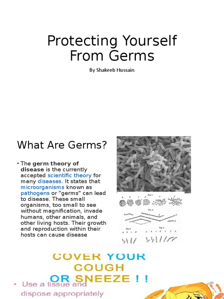 Protecting Yourself From Germs: by Shakeeb Hussain | PDF