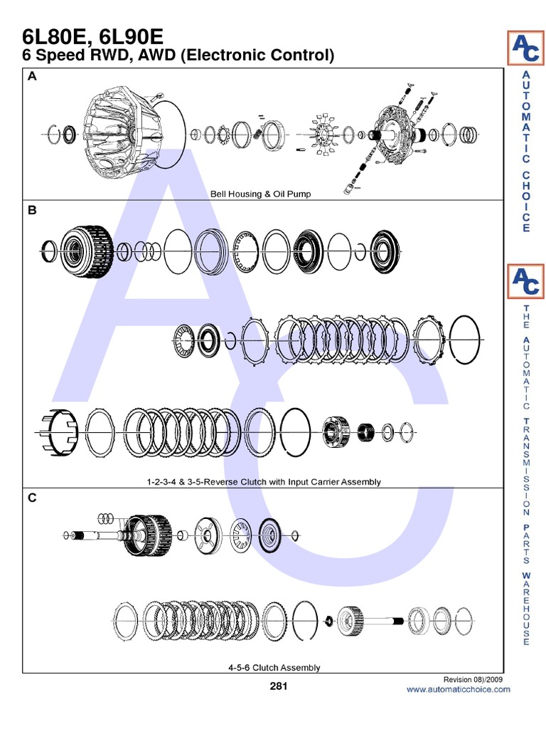 6L80E & 6L90E Transmission Guide | PDF