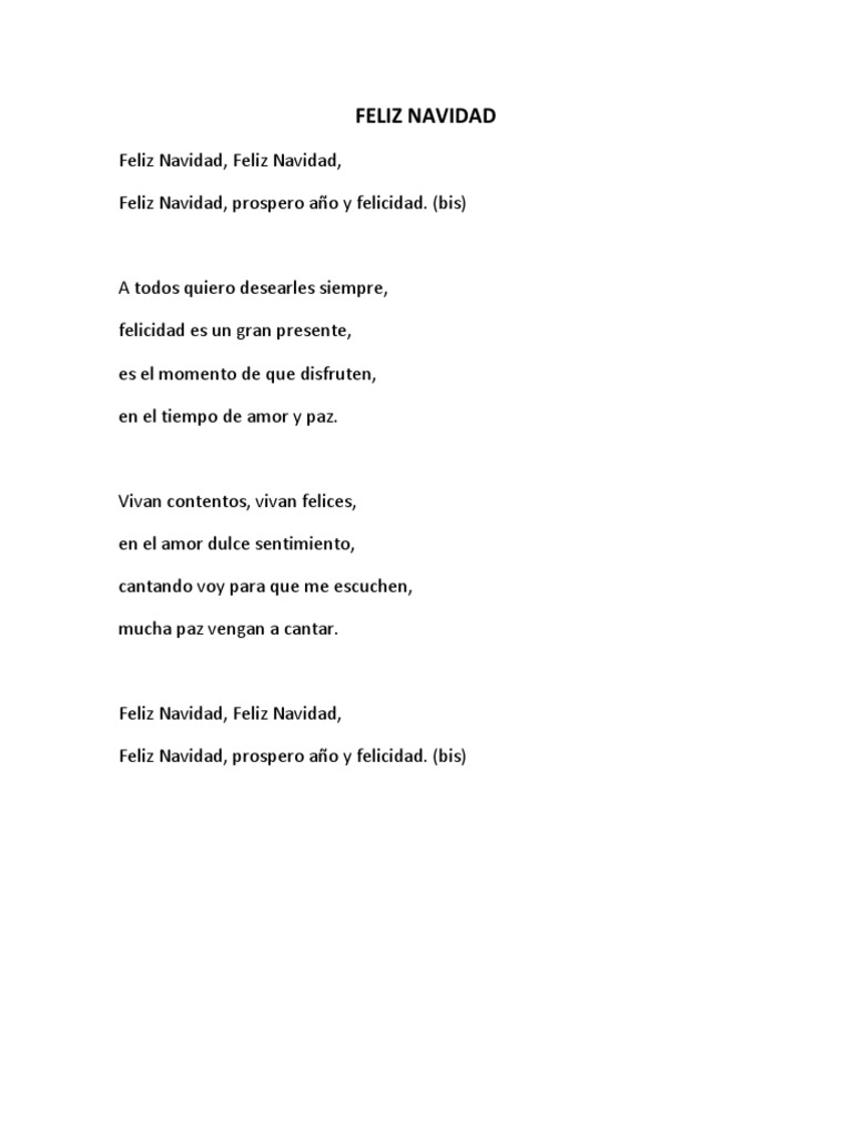 Feliz Navidad PDF | PDF