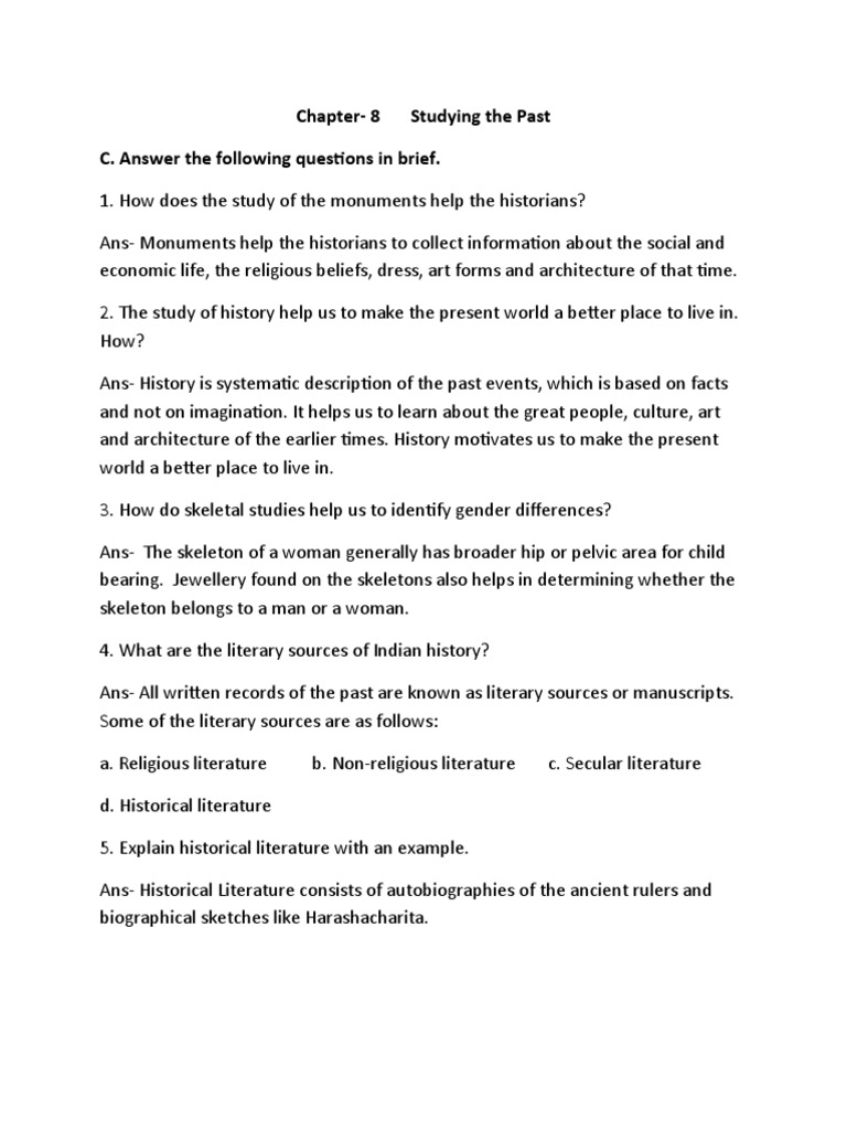 Question-Answer of Chapter 2 | PDF