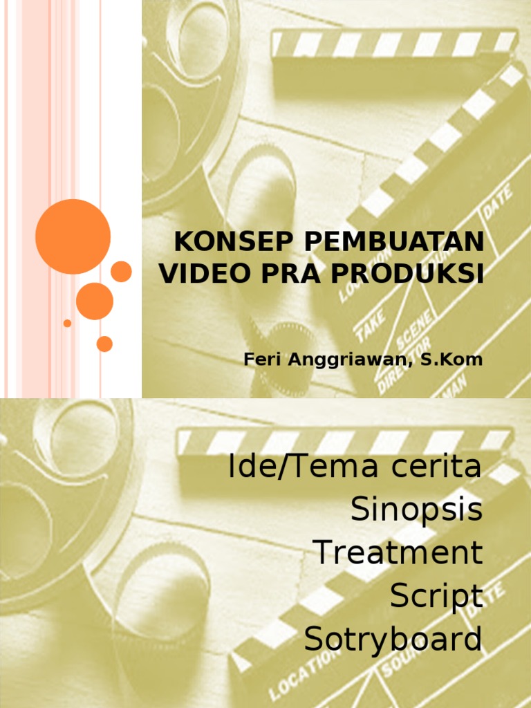 Konsep Pembuatan Video Pra Produksi | PDF