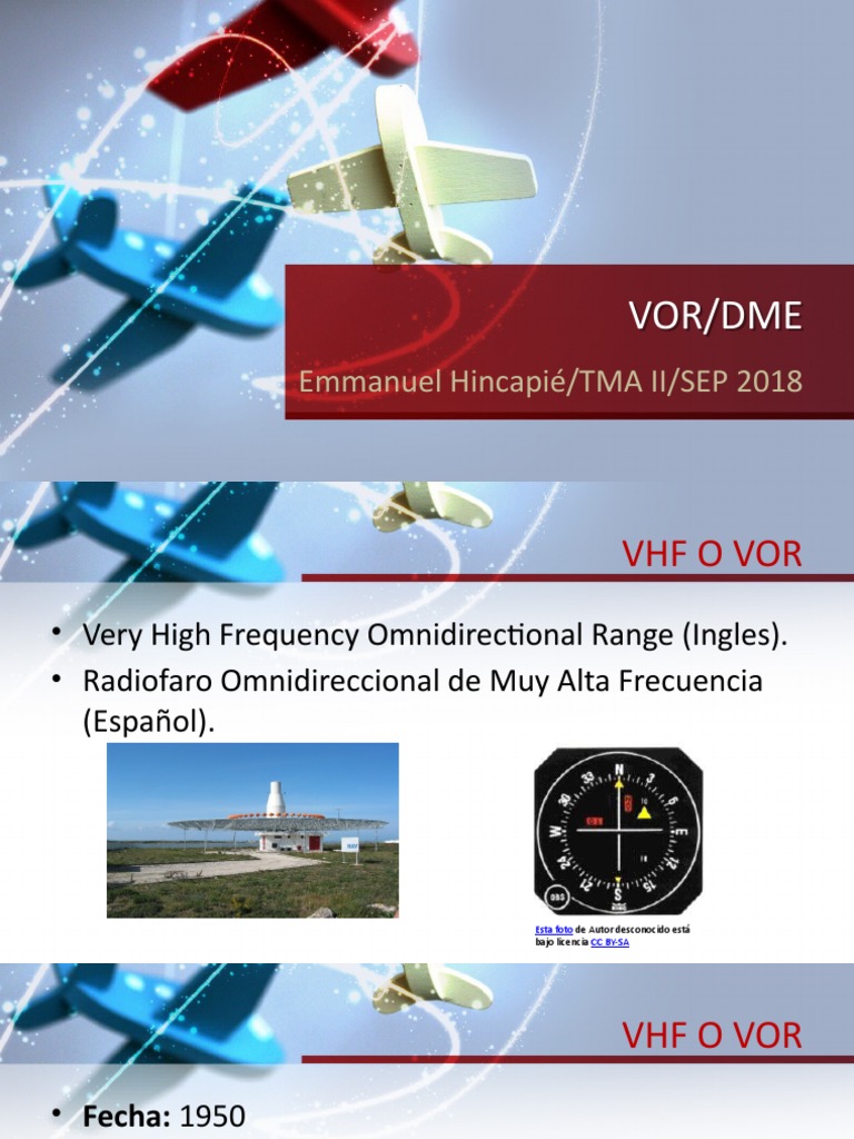 Introducción al sistema VOR/DME | PDF | Ingeniería en ...