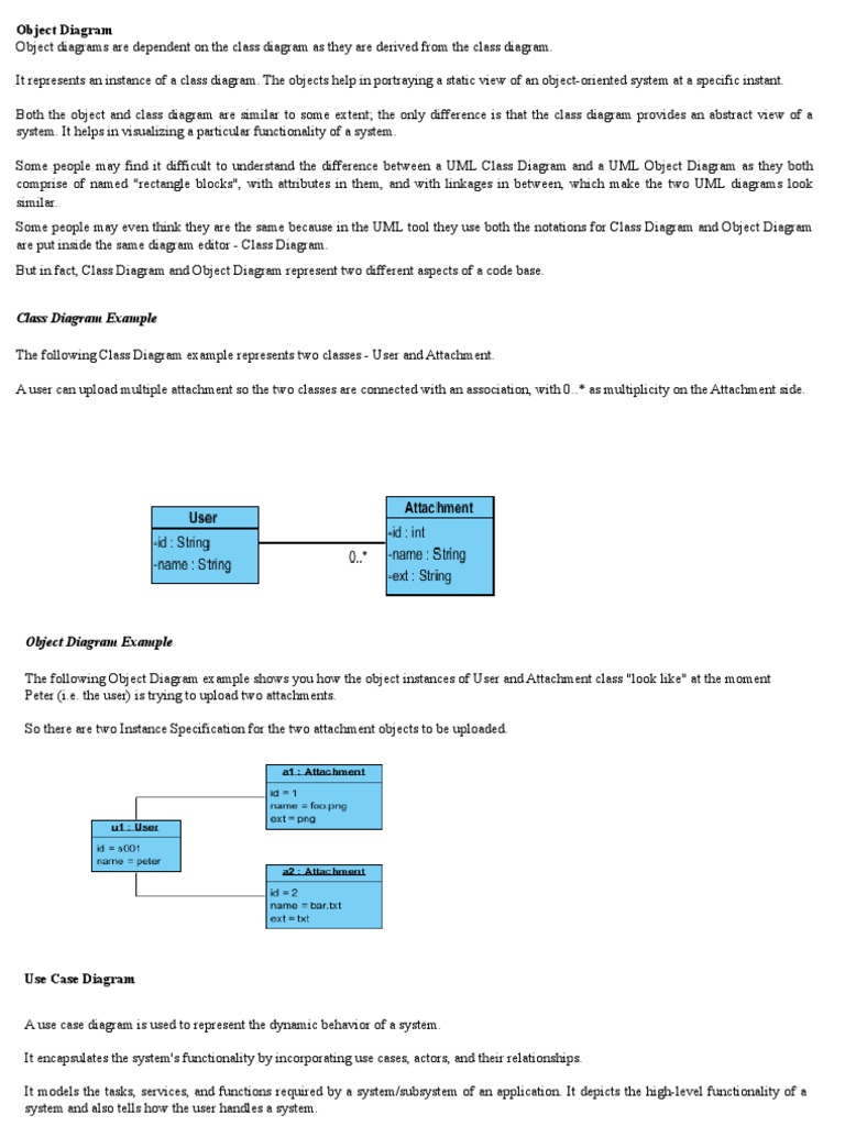 UML Part 4 | PDF | Class (Computer Programming) | Use Case