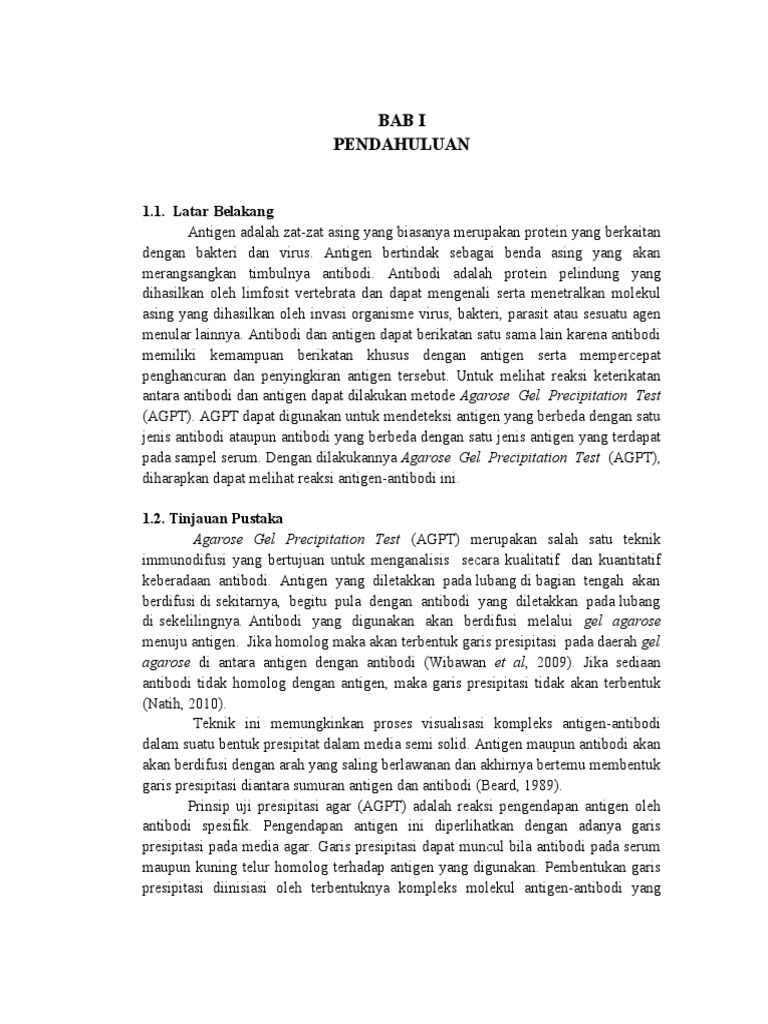 BAB I Agpt | PDF