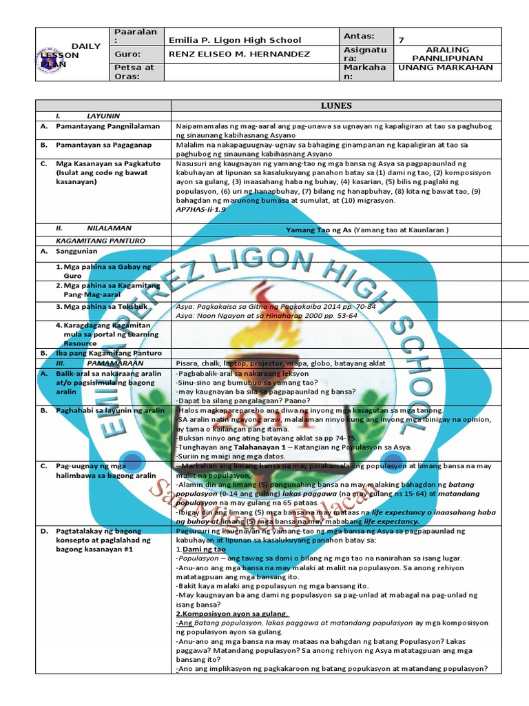 DLP 1st Grading 9th Week | PDF