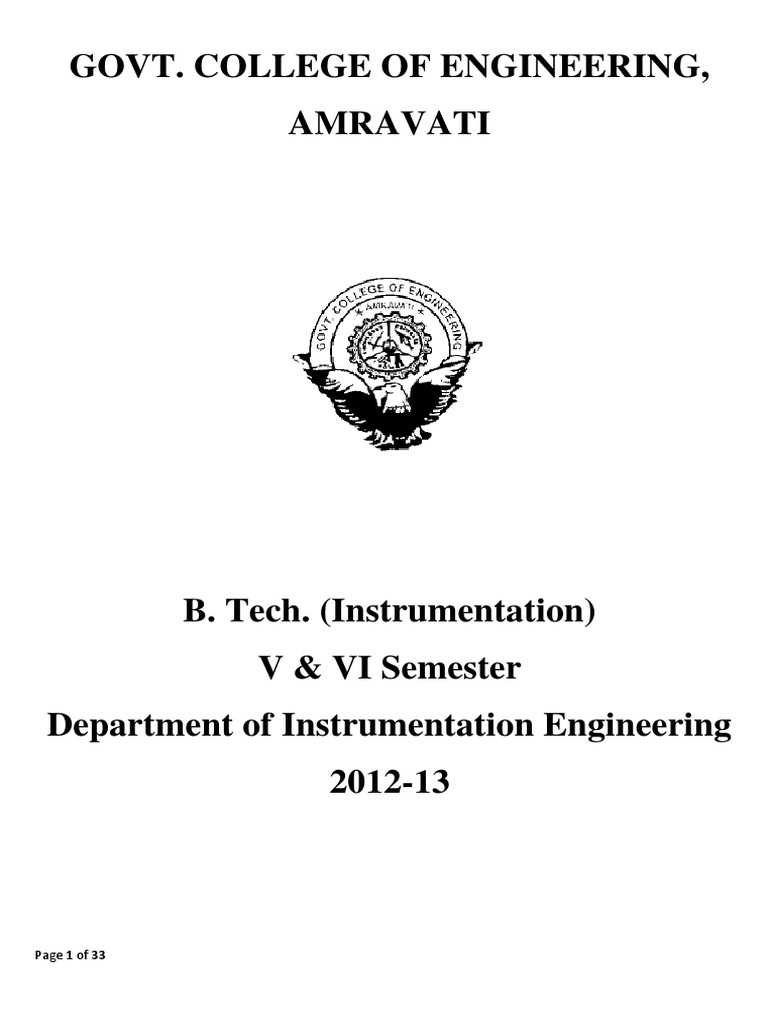 3rd Year Syllabus | PDF | Digital Signal Processing | Power Inverter