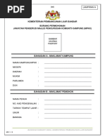Borang Permohonan JKM 18 (2022) | PDF