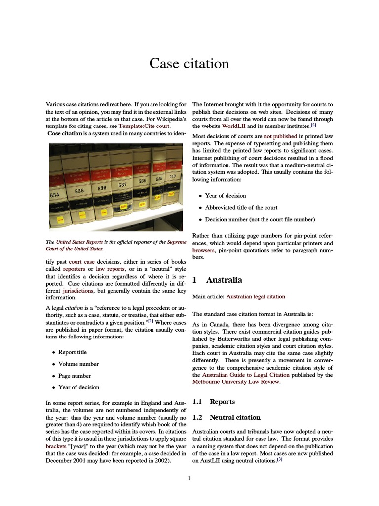 Case Citation | PDF | Case Citation | Lawsuit