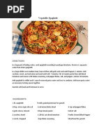 Italian Food Vocabulary Guide | PDF | Italian Cuisine | Tomato Sauce