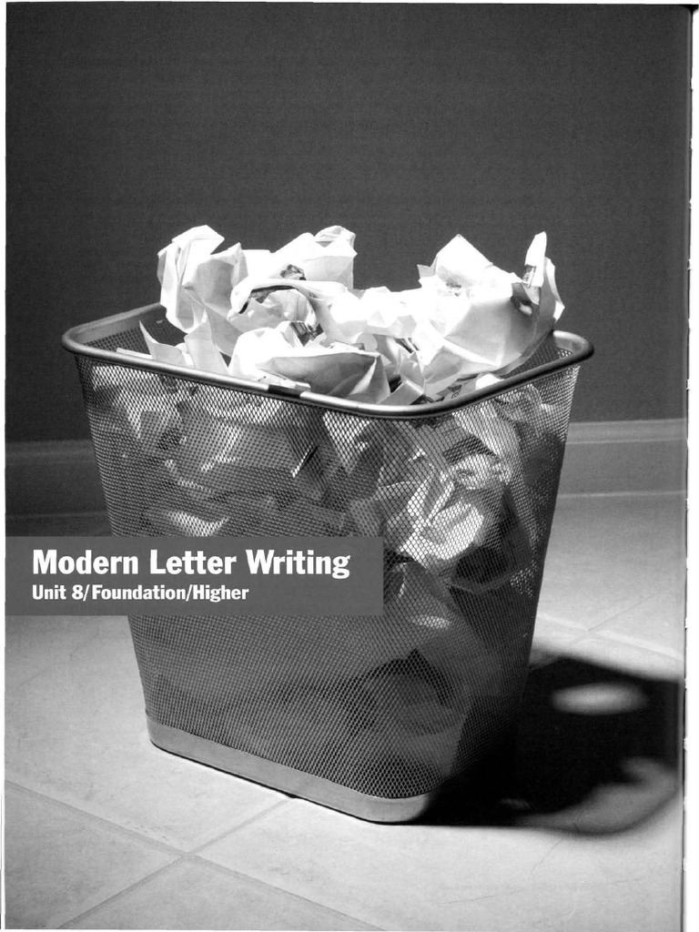 E4 Modern Letter Writing PDF | PDF