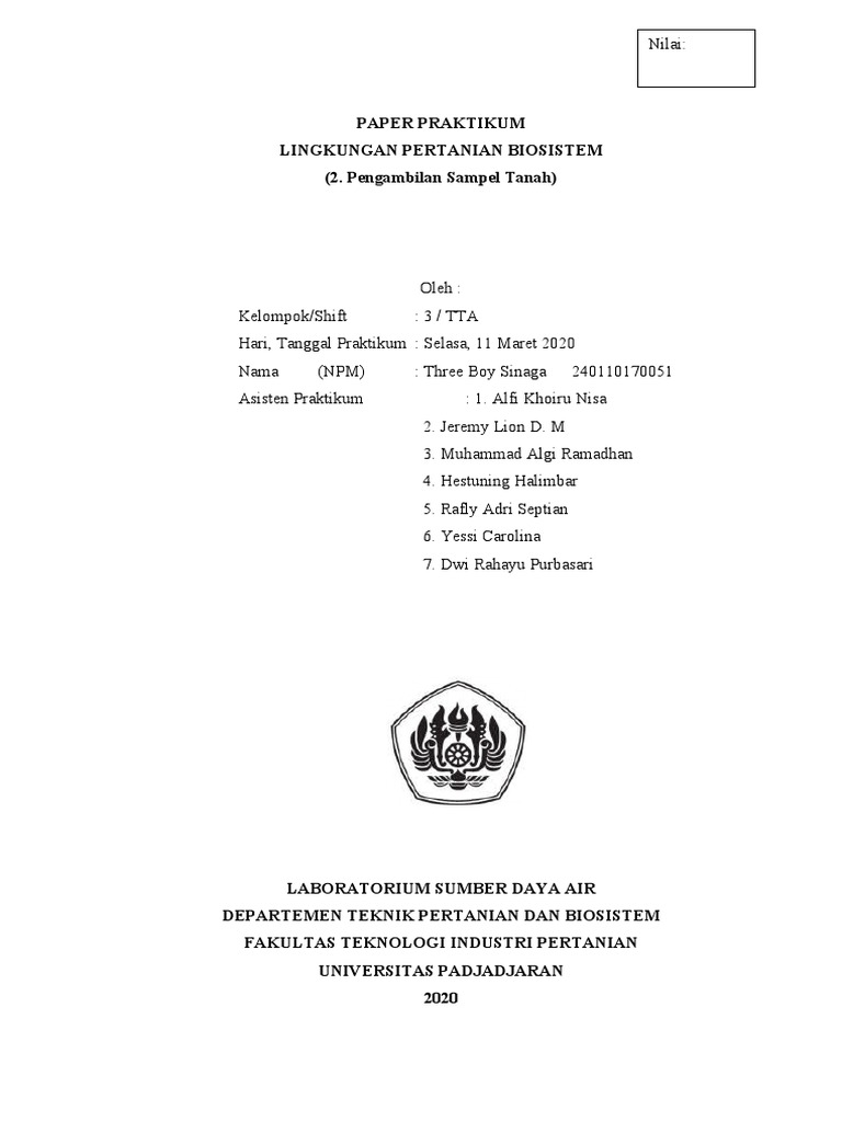 Paper Praktikum LPB | PDF