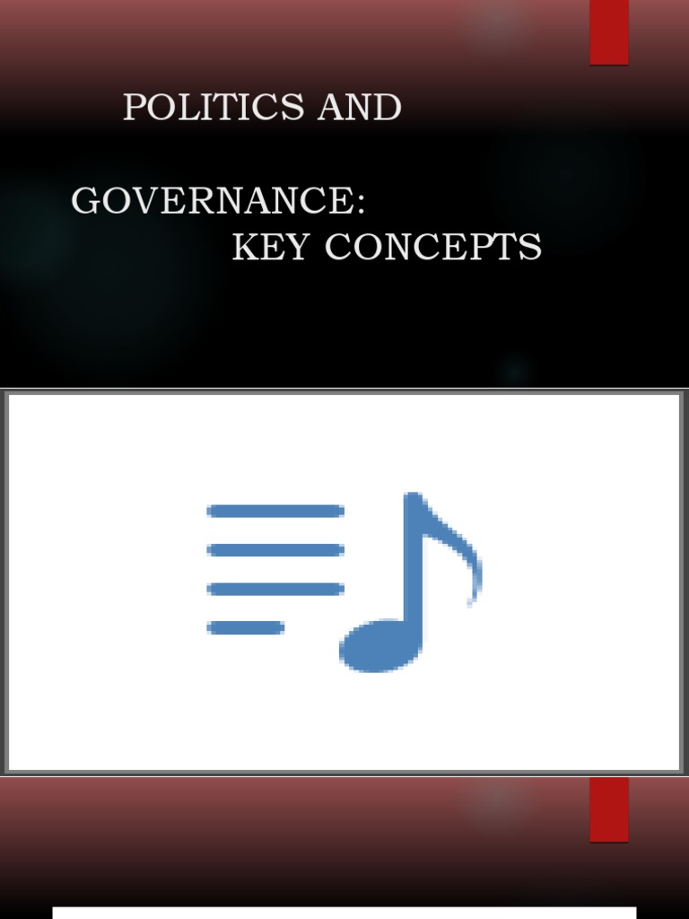 Politics and Governance Key Concept | PDF | Political Science | Governance