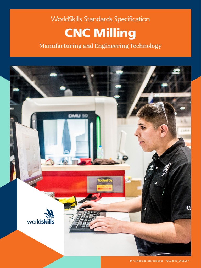 CNC Milling: Worldskills Standards Specification | PDF | Machining ...