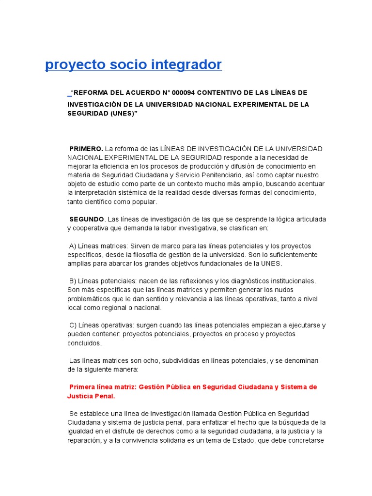 Proyecto Socio Integrador 6 | PDF | Seguridad | Policía