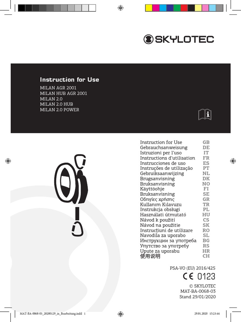 Manual Skylotec PDF | PDF