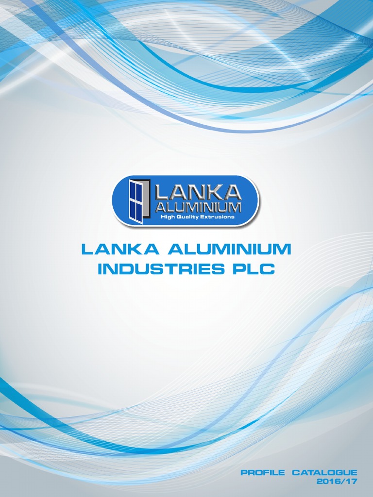 Lanka Aluminium Profile Catalogue 2017/18 | PDF | Magnesium | Strength ...