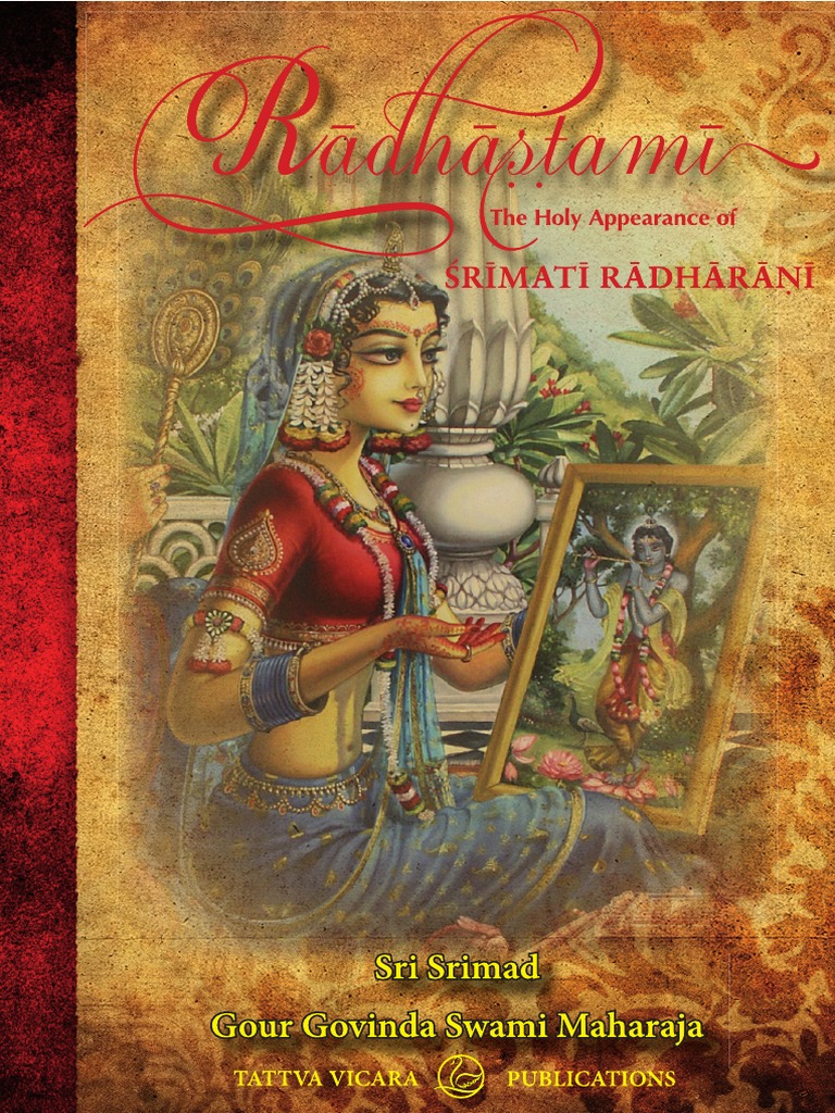 Gour Govinda Swami - Radhastami PDF | PDF | Hindu Mythology