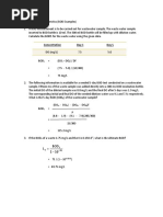 BOD Calculation Techniques and Examples | PDF | Science & Mathematics