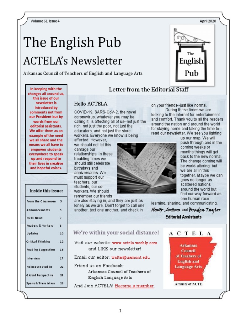 April 2020 | PDF | Critical Thinking | News