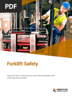 Container Reach Stacker Safety Book | PDF | Fires | Safety