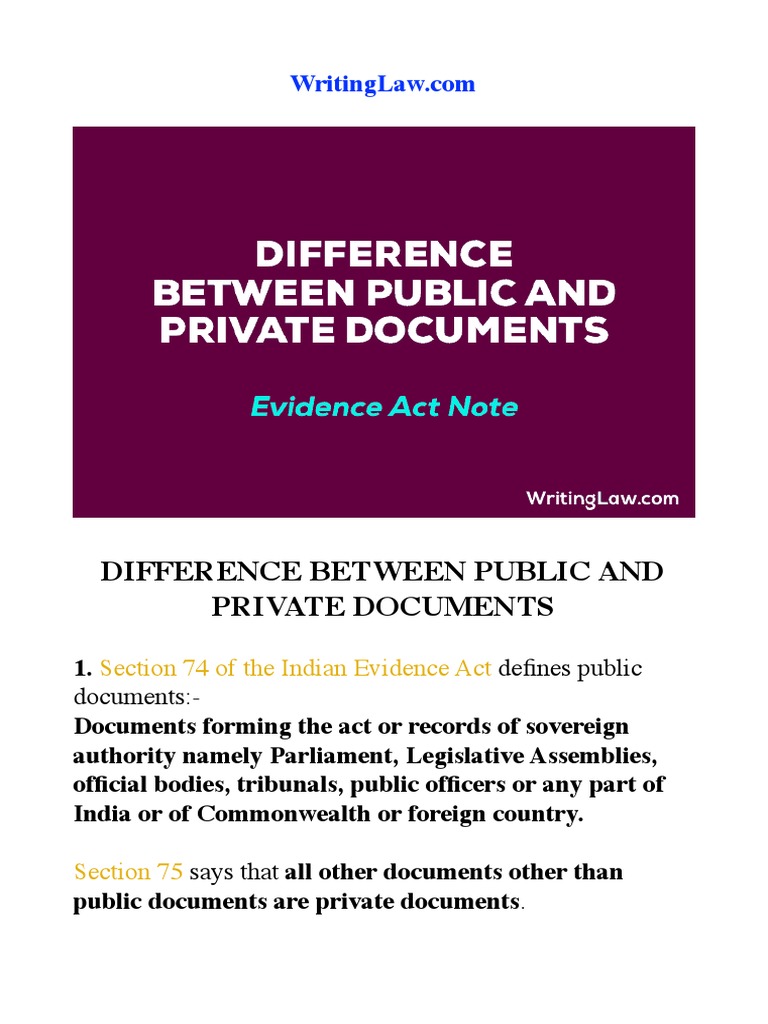 Documents Indian Evidence Act | PDF | Evidence | Government