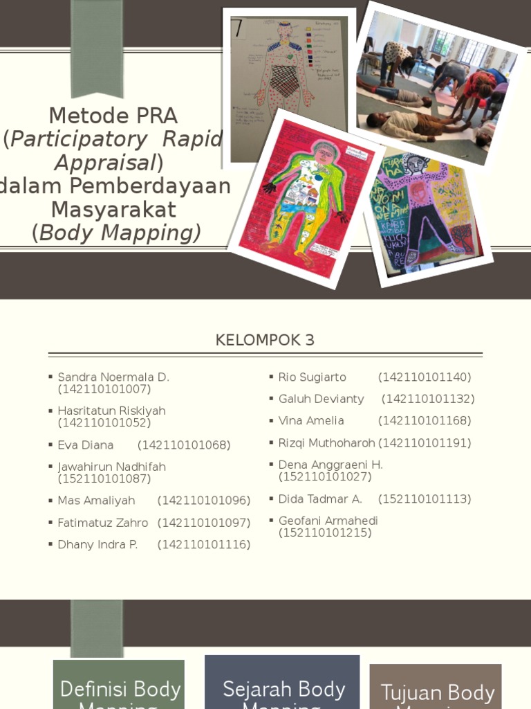 Kelompok 3 Body Mapping | PDF