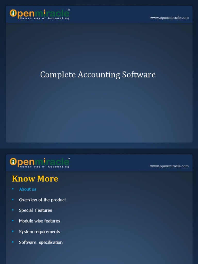 Complete Accounting Software | PDF | Cheque | Receipt