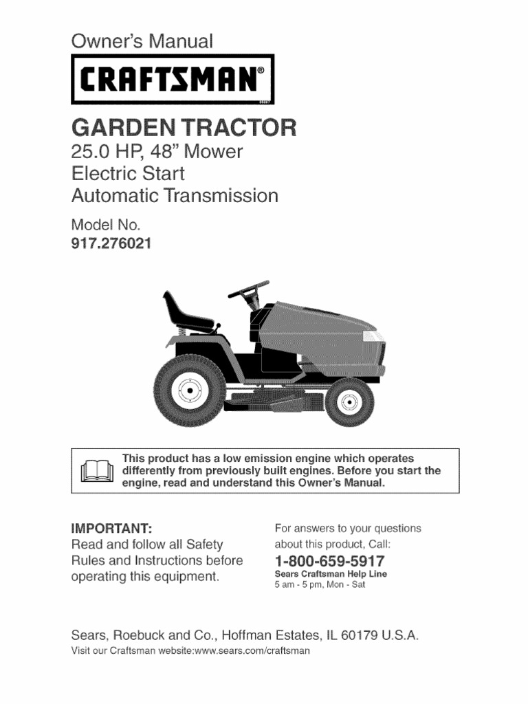 Craftsman Gt5000 Lawn Tractor Parts Diagram | Reviewmotors.co