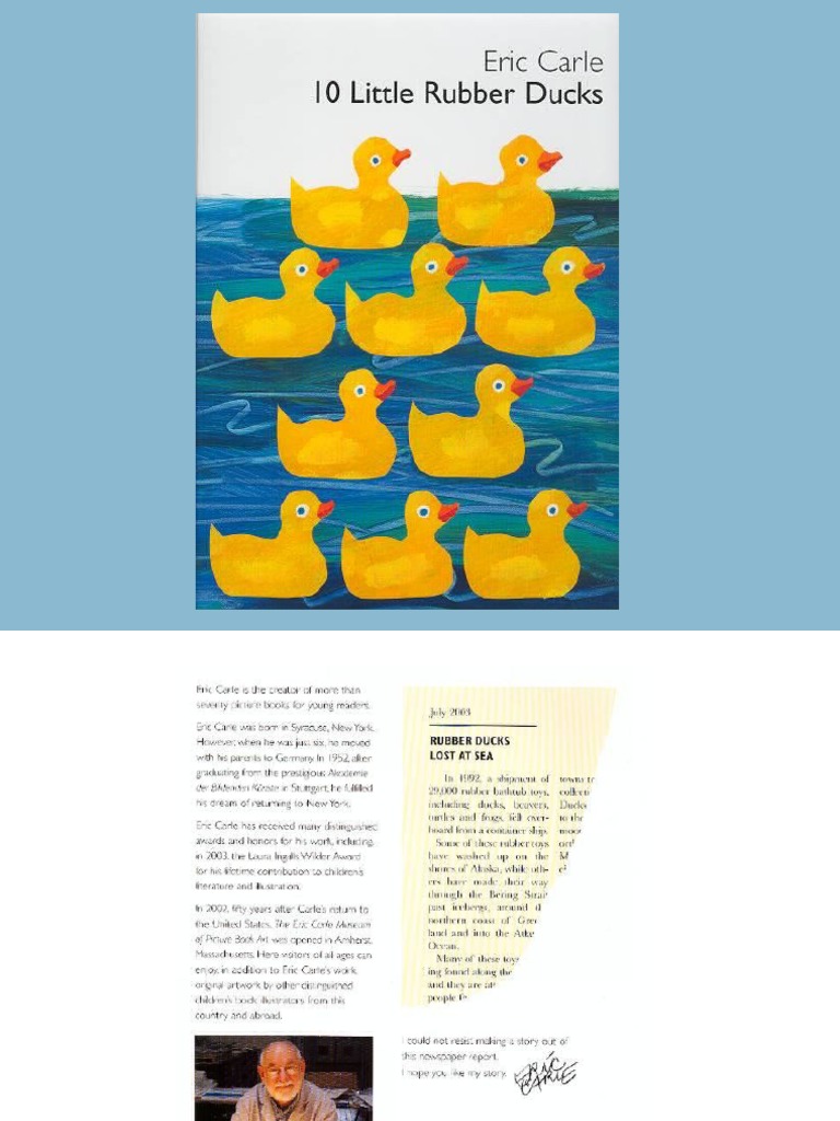 10 Little Rubber Ducks - Eric Carle POWERPOINT | PDF