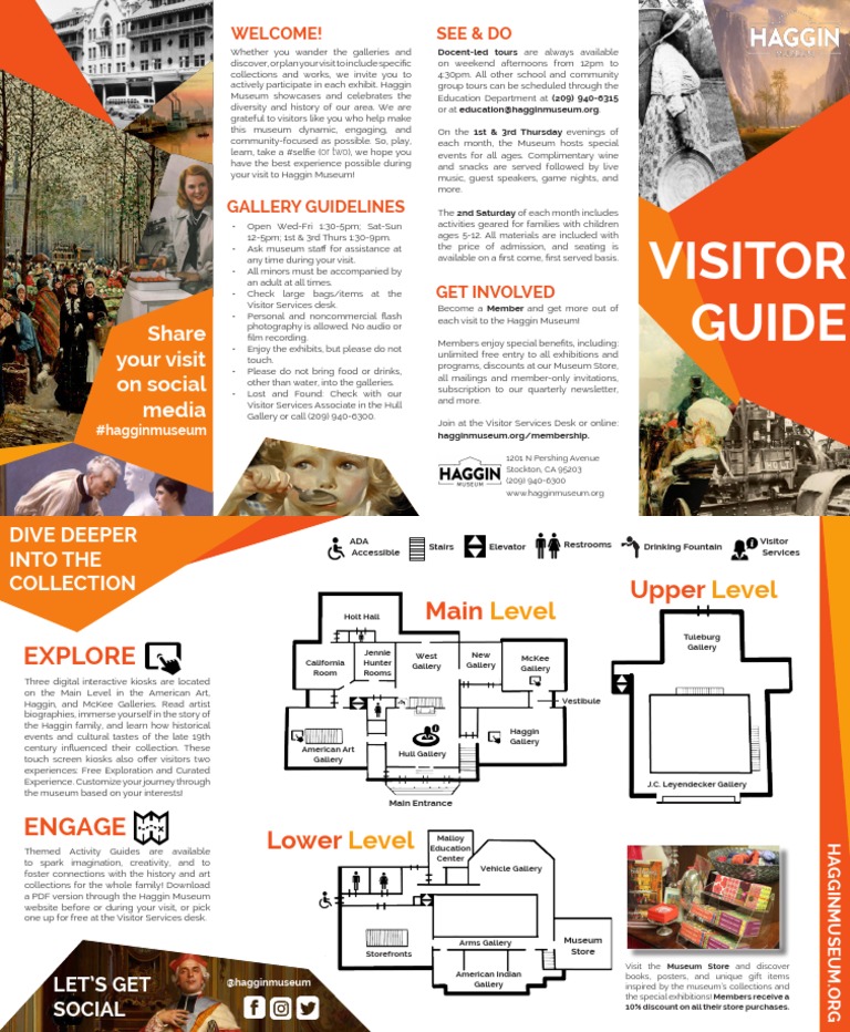 Visitor Guide: Share Your Visit On Social Media | PDF | Museum