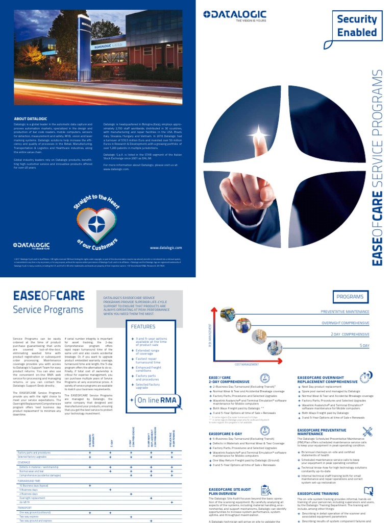 Service Guide - English A4 | PDF | Business | Computing