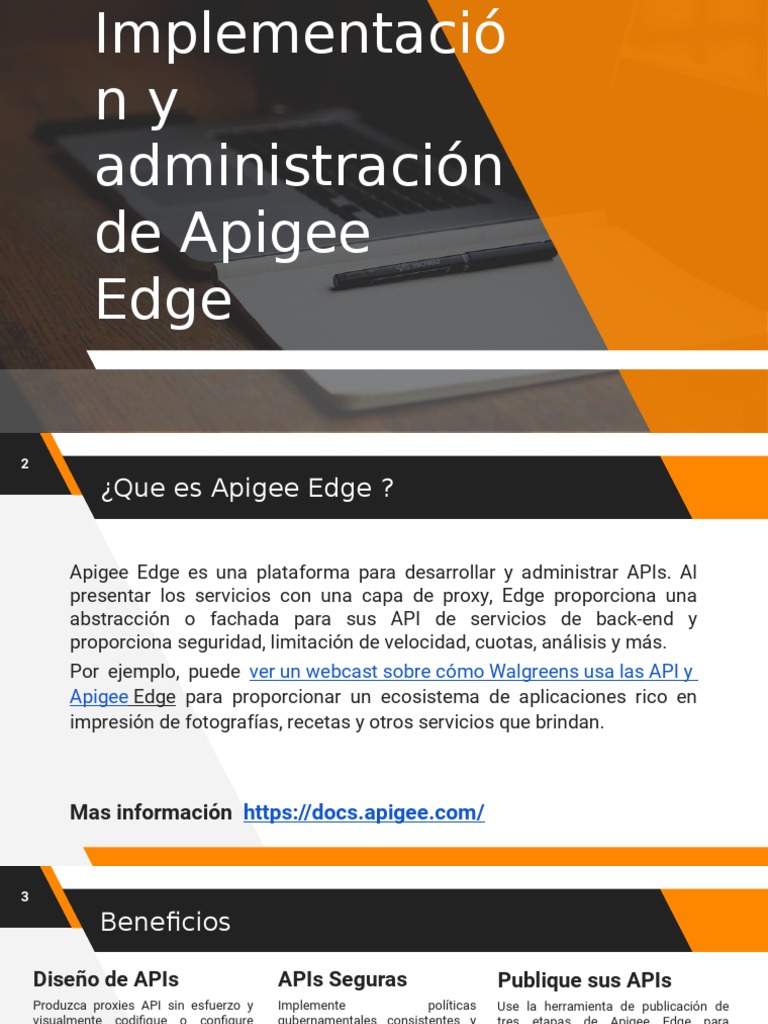 Slides Apigee Spanish | PDF | Servidor proxy | Interfaz de programación ...
