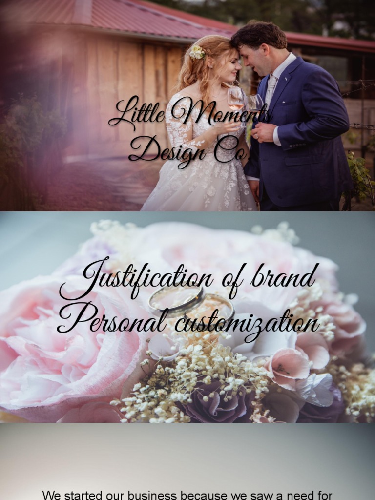 Personalized Wedding Design Services | PDF