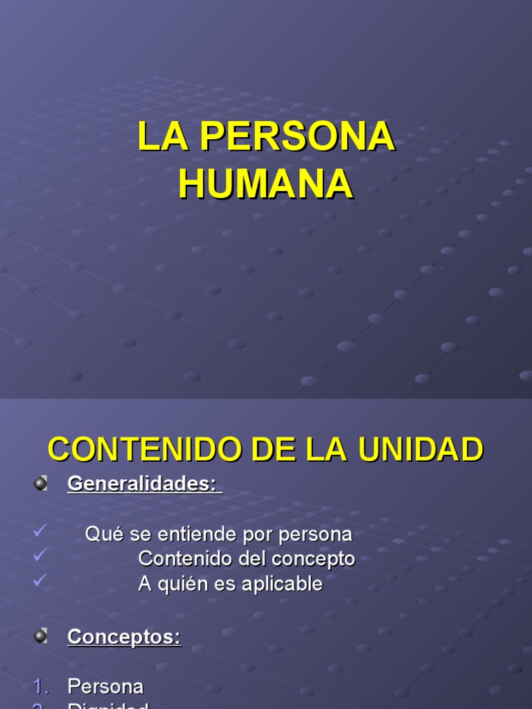El Concepto de Persona Humana 2.0 | PDF | Trinidad | Cristo (título)