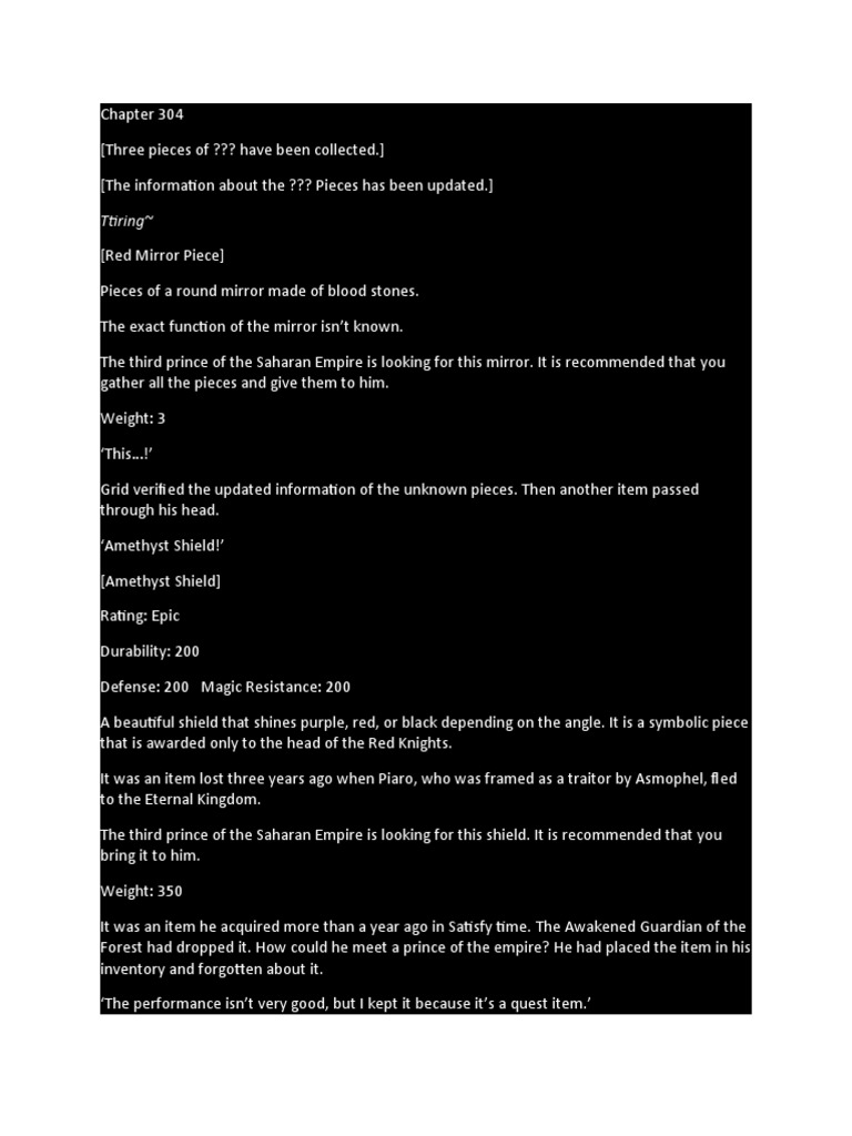 Overgeared Chapter 304-320 | PDF | Immortality | Sword