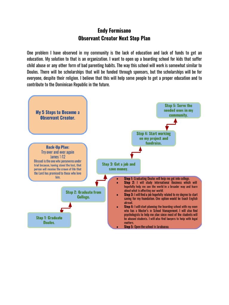 Endys Next Step Plan