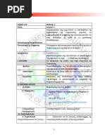 ESP 5 COT 3rd QUARTER DETAILED LESSON PLAN | PDF