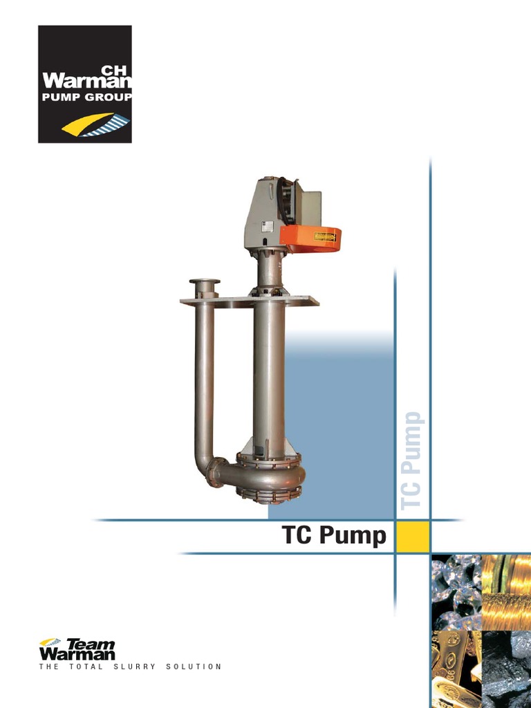 TC Pump: The Total Slurry Solution | PDF | Pump | Iron