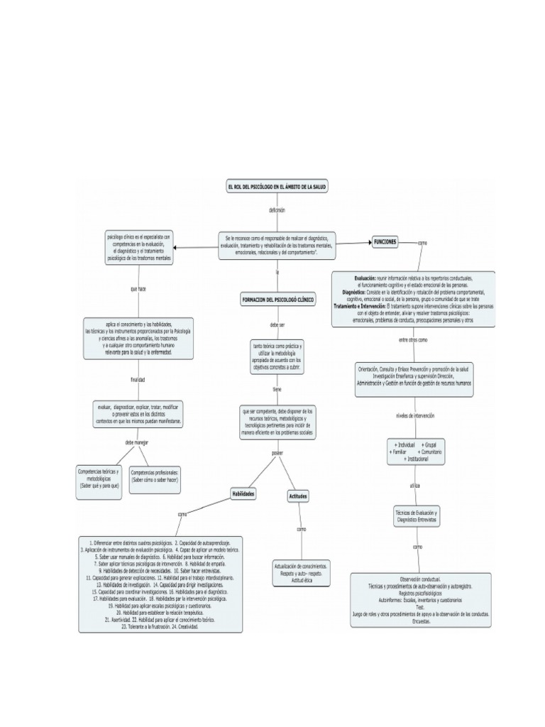 Mapa Concpetual - Ley 1090 de 2006 | PDF