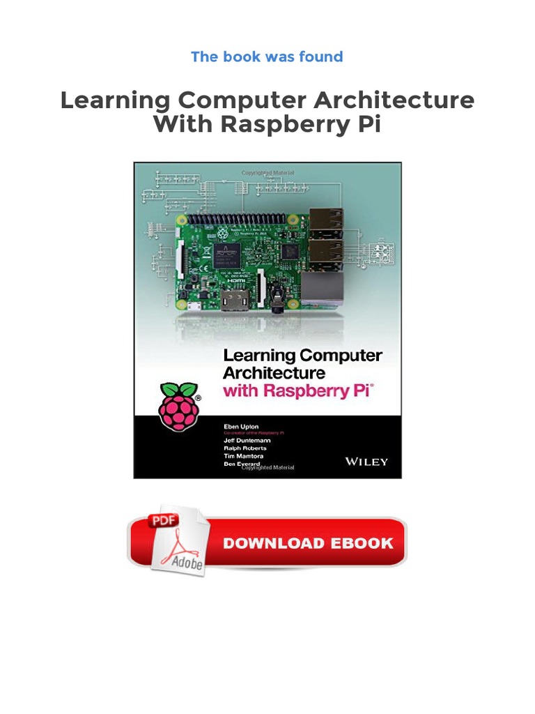 Free Downloads Learning Computer Architecture With Raspberry Pi | PDF | Raspberry Pi | Computer ...