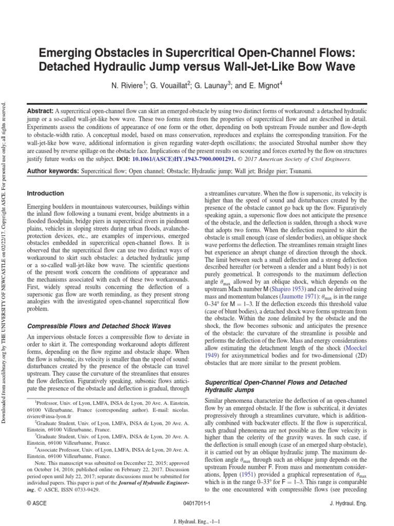 Riviere Et Al (2017) | PDF | Shock Wave | Compressible Flow