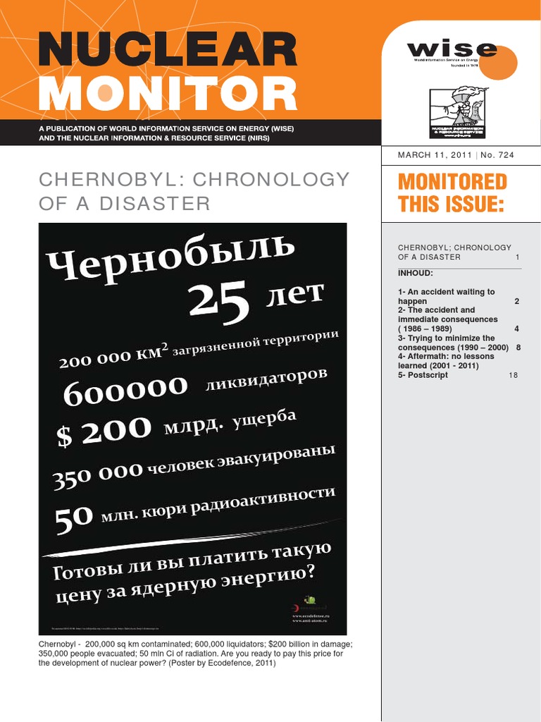 Chernobyl Accident Report PDF | PDF | Chernobyl Disaster | Nuclear Power