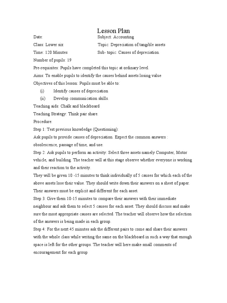 Think Pair Share | PDF