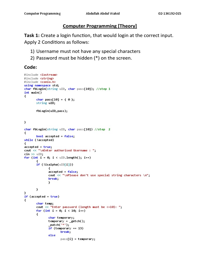 Computer Programming Functions Pdf Parameter Computer Programming Computer Science