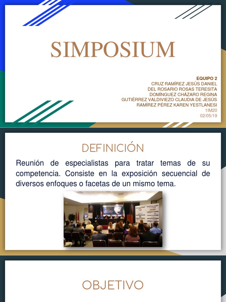 Presentación Simposio | PDF | Science | Ciencia y Tecnología