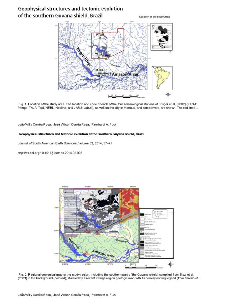 Paper Geofisica Estructural Unico | PDF | Geophysics | Plate Tectonics
